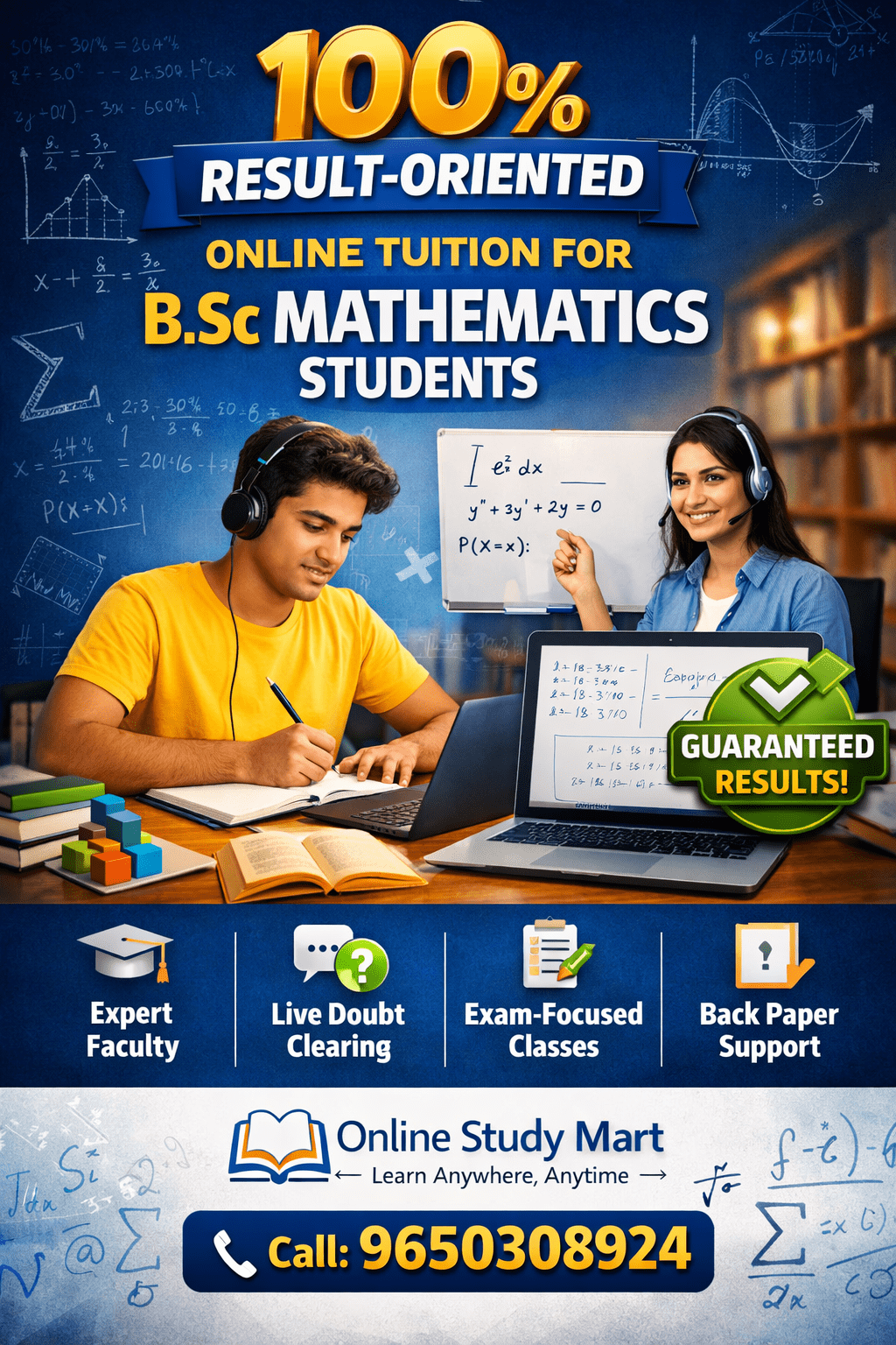 100% Result-Oriented Online Tuition for B.Sc Mathematics Students ...